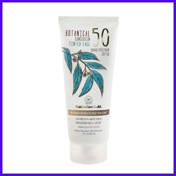 AUSTRALIAN GOLD - Botanical Sunscreen SPF 50 Tinted Face BB | Shopee ...