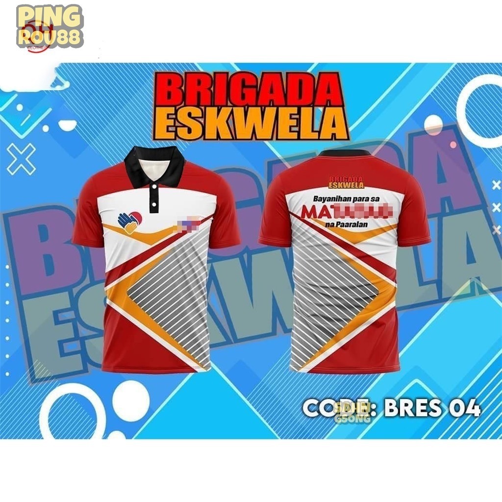 UNIFORM BRIGADA ESKWELA 2024 SUBLIMATION BADGE | Shopee Philippines