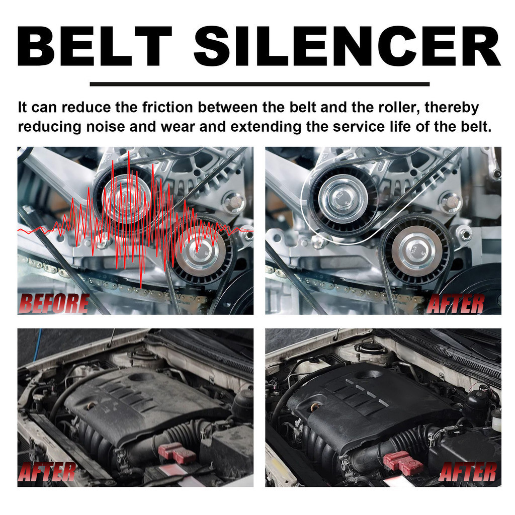Rayhong Car Engine Belt Silencer Car Belt Abnormal Sound Aging Rubber ...