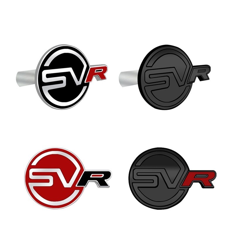 Metal SVR Logo Car Front Grille Emblem Rear Trunk Badge Sticker for ...