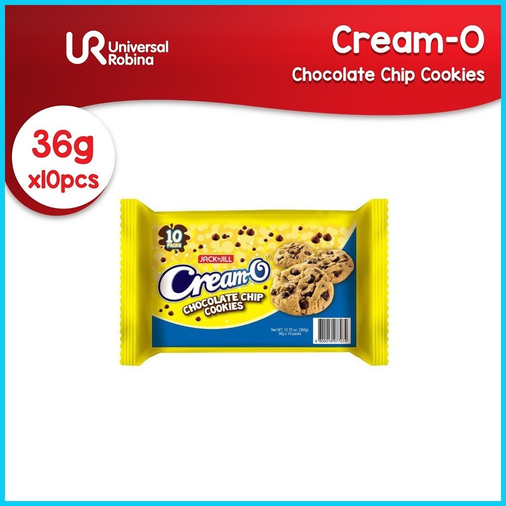 Cream-O Chocolate Chip Cookies (36g x 10) | Shopee Philippines
