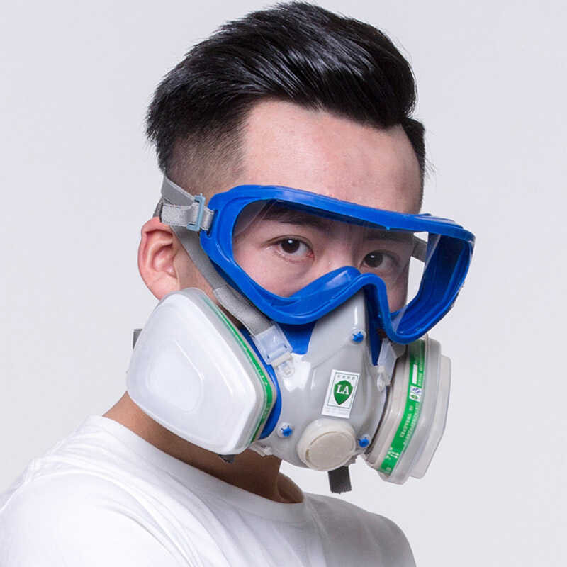 Gas Respirator Multi-Function Gamit Ang Glasses Safety Gaz Dust Mask ...