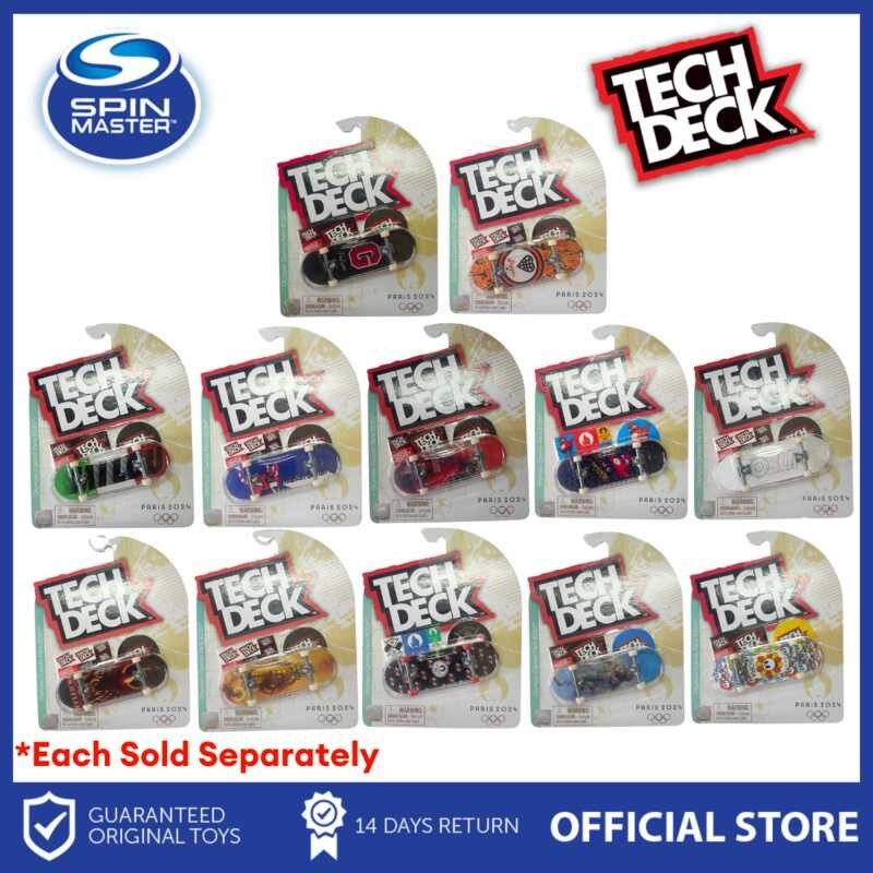 Tech Deck 96mm Basic Board Olympics Games Paris 2024 Assortment, Mini ...