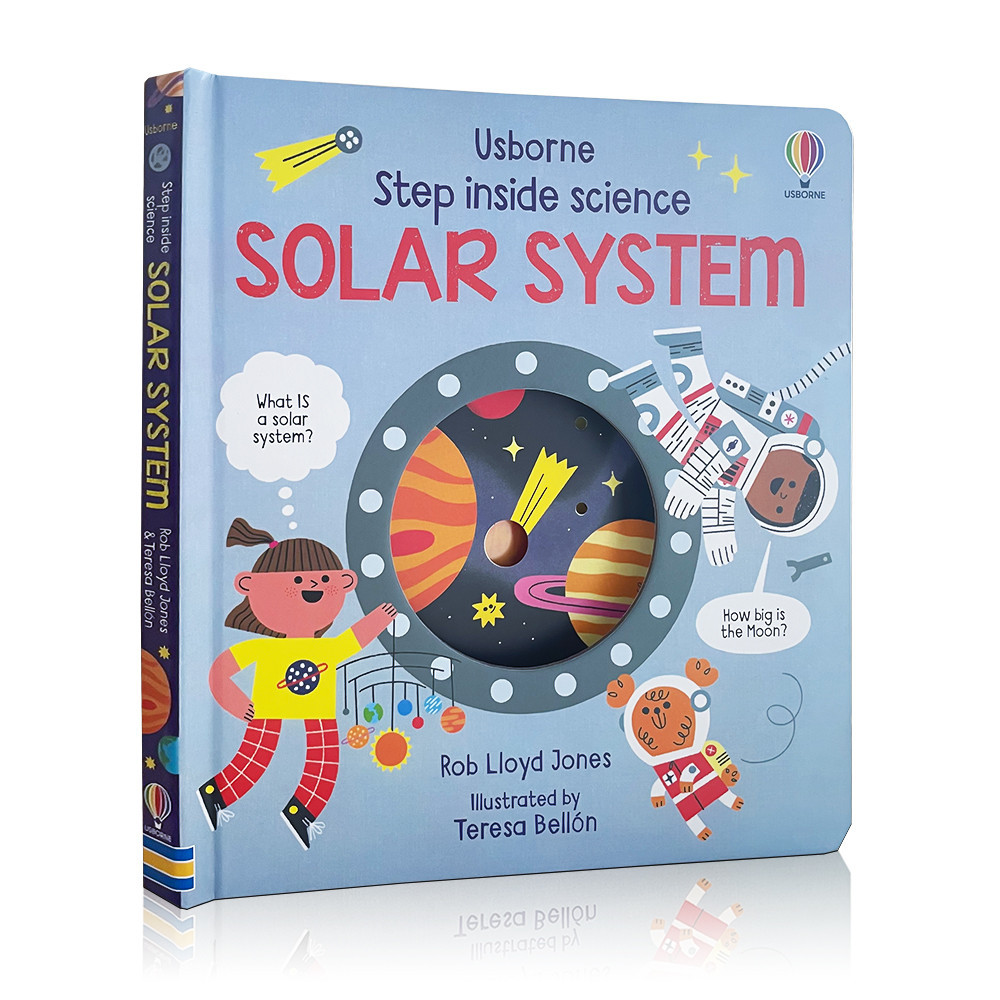 Usborne Step Inside Science Solar System 3D Flap Picture Book Popular ...