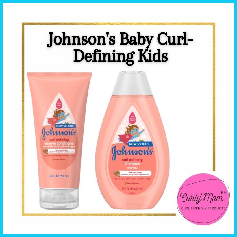 ☸ ⚾︎ Johnson's Baby Curl-Defining Kids' Shampoo/Leave-In Conditioner ...