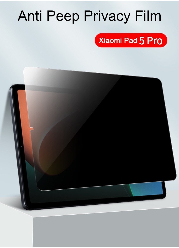 Anti-Peeping Screen Protector For Xiaomi Mipad 6s Pro 5/6 11 Pro 12.4 ...