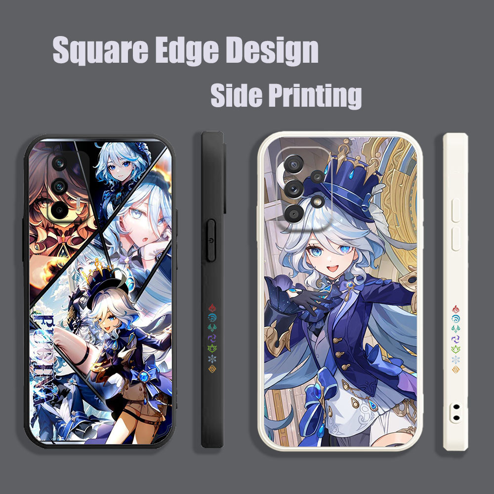 Casing For Infinix Smart 4 5 Pro Note 10 12 G96 Genshin Impact Furina ...