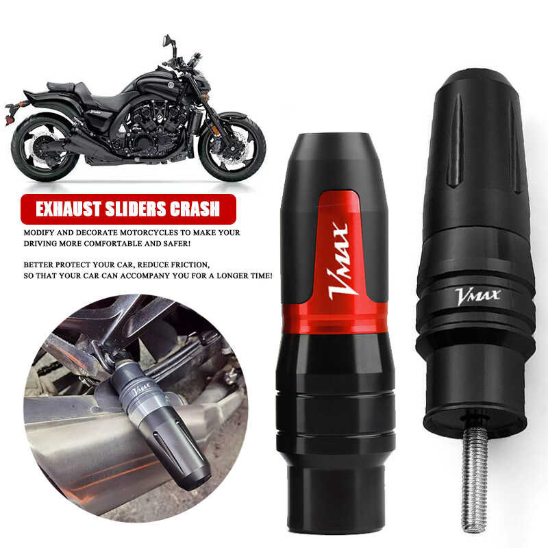 V-Max PARA YAMAHA VMAX 300 1200 1700 Accessories Motorbike CNC Exhaust ...