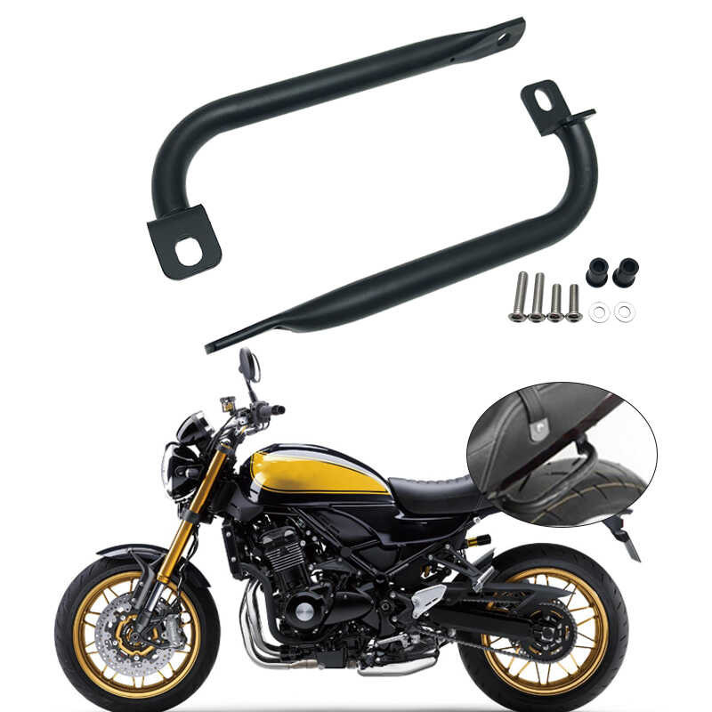 Bars Rear Seat Pillion Passenger Grab Rail Handle Para Sa Kawasaki ...