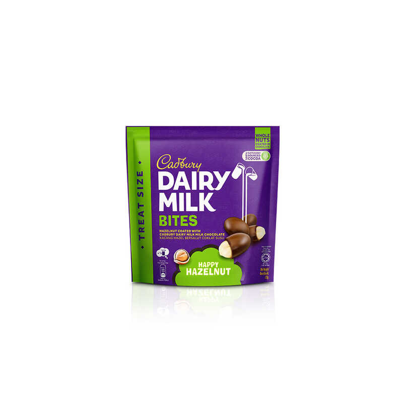 Cadbury Dairy Milk Bites - Hazelnut 120g Smooth Creamy Taste, Sweet ...