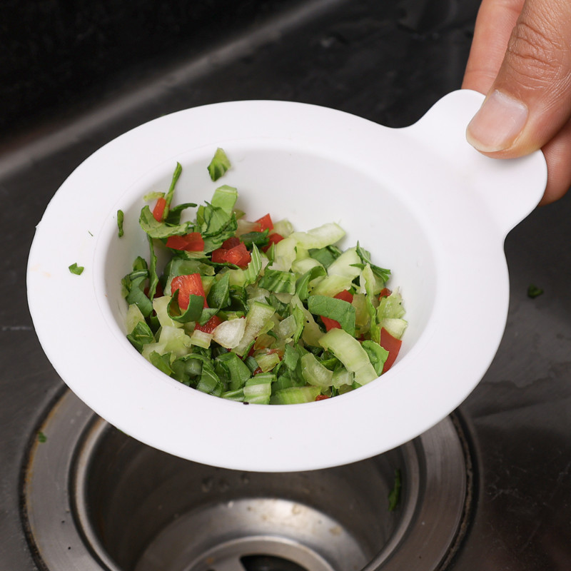 1/2Pcs Kitchen Food Waste Catcher - Automatic Pressing Filter Basket ...
