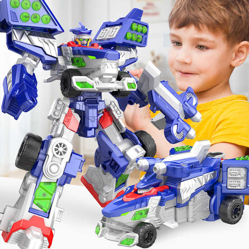 Mini Agent Team 5: Super Super Energy Shark Mech Dragon King Kong ...