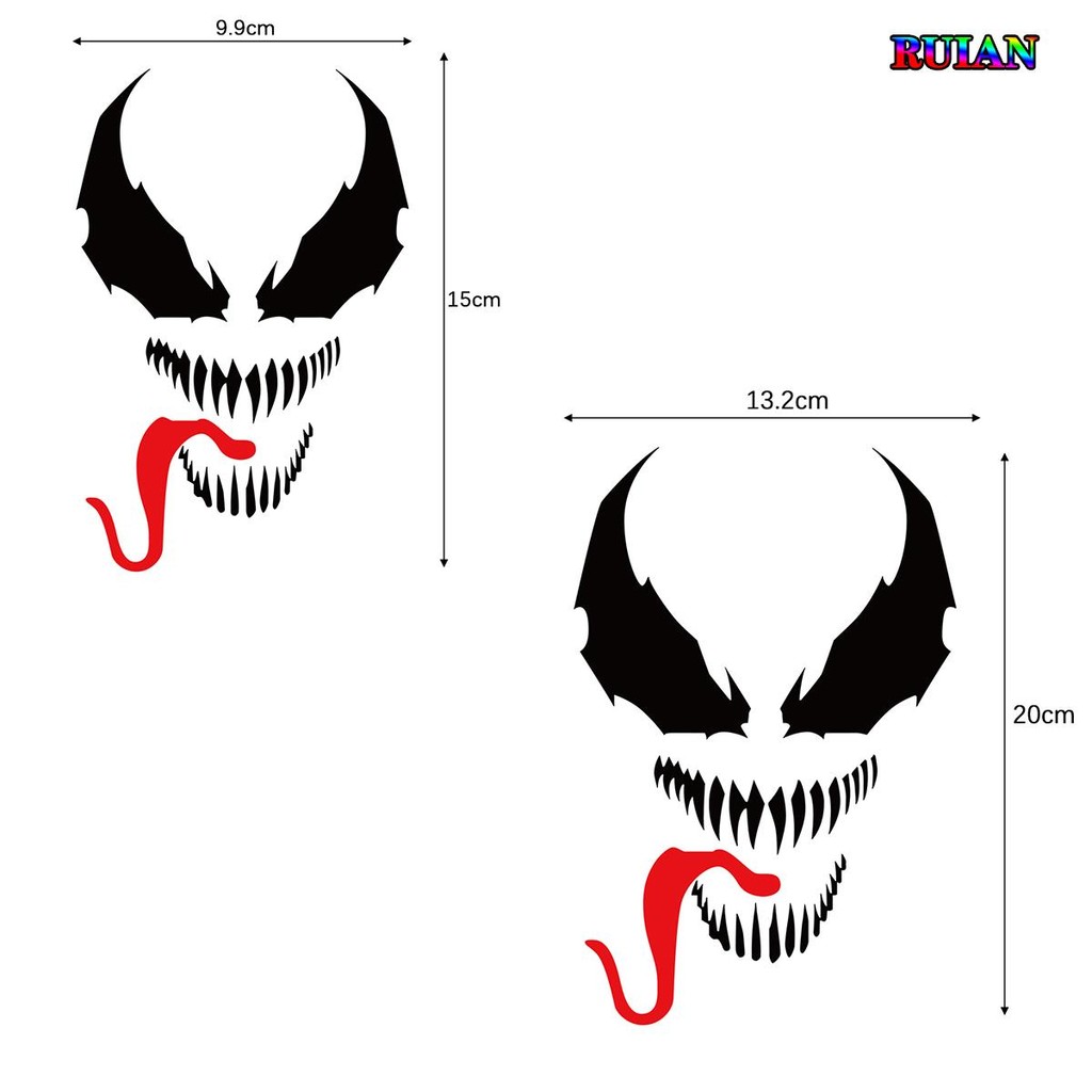 New Venom Stickers for Honda Click125i 150i 150 160 Vario 125 Adv 160 ...
