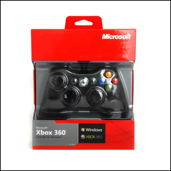 XBOX360 wired and wireless game controller computer PC game controller ...