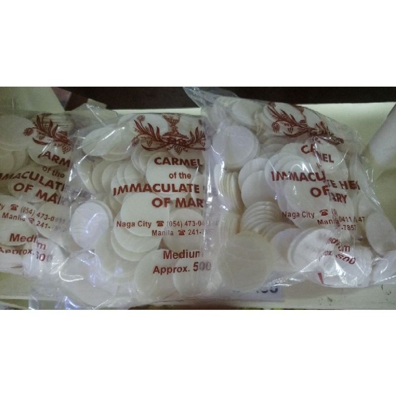 ㄨ ∆ Hostia/ Ostya/ Ostia- Mass Host (Small, Medium, Large) | Shopee ...