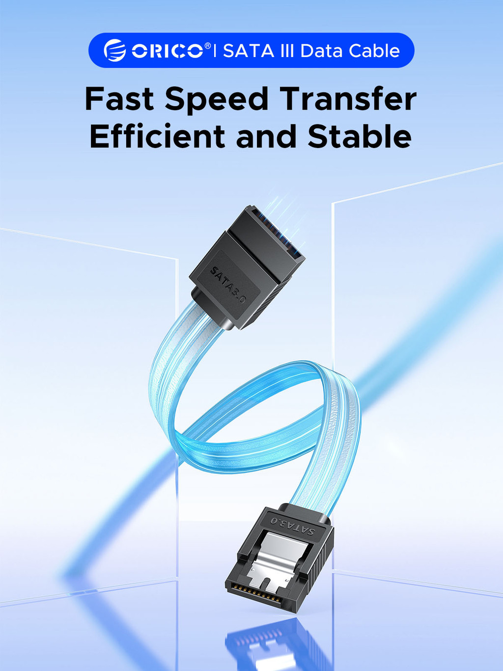 ORICO SATA3.0 Hard Drive Data Cable 6Gbps Power Supply Serial Port ...