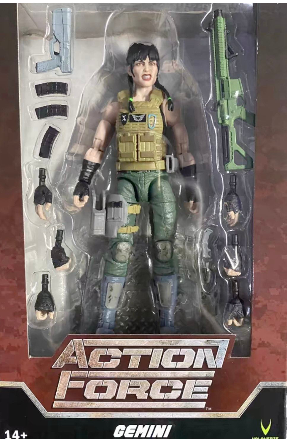 Action Force Female Warrior Doll GEMINl | Shopee Philippines
