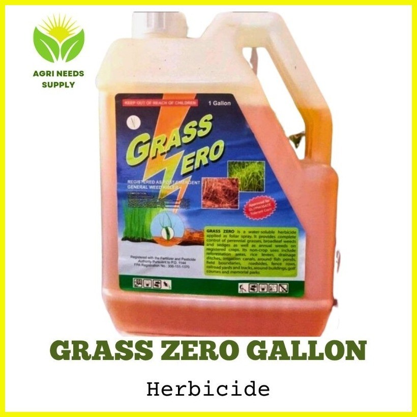 ♒ Grass Zero / Herbicide (1Gallon) | Shopee Philippines