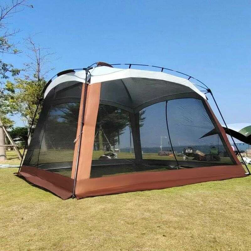 4 ♠ Camping Mosquito Net Tents Sunscreen Mesh Tent Anti-Mosquito Mesh ...
