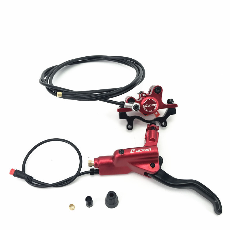 ZOOM Electric Scooter Hydraulic Disc Brake Set Power-Off Power Control ...
