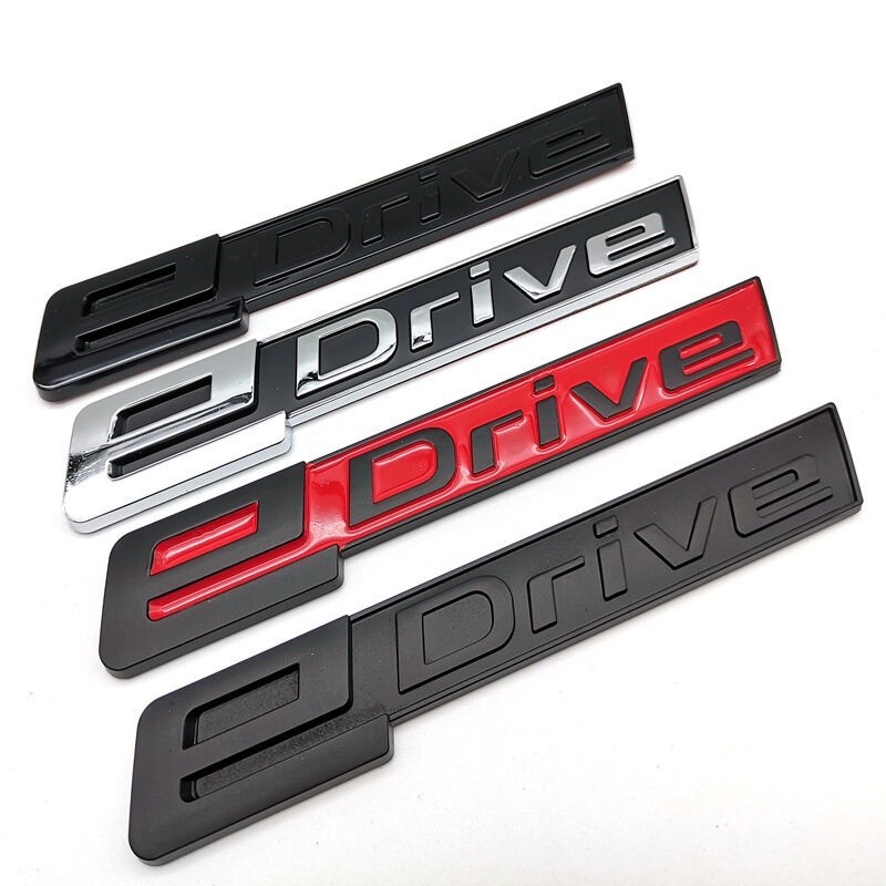 Car letter emblem eDrive rear trunk logo for BMW X1 X5 530 740 E Drive ...