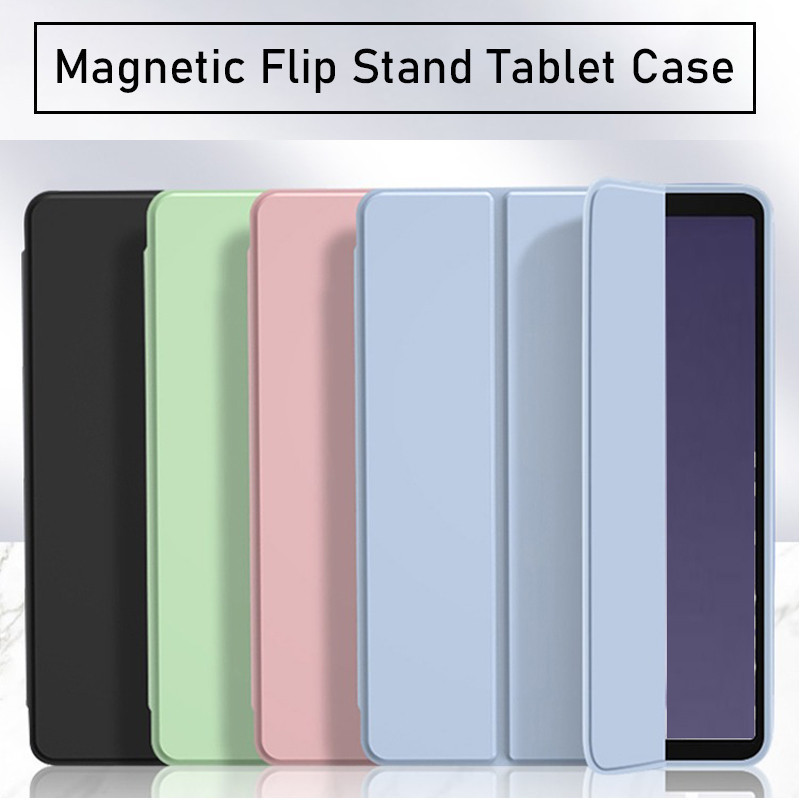 Magnetic Flip Stand Leather Case For Samsung Tab A7 A8 SM-X200 A9 Plus ...