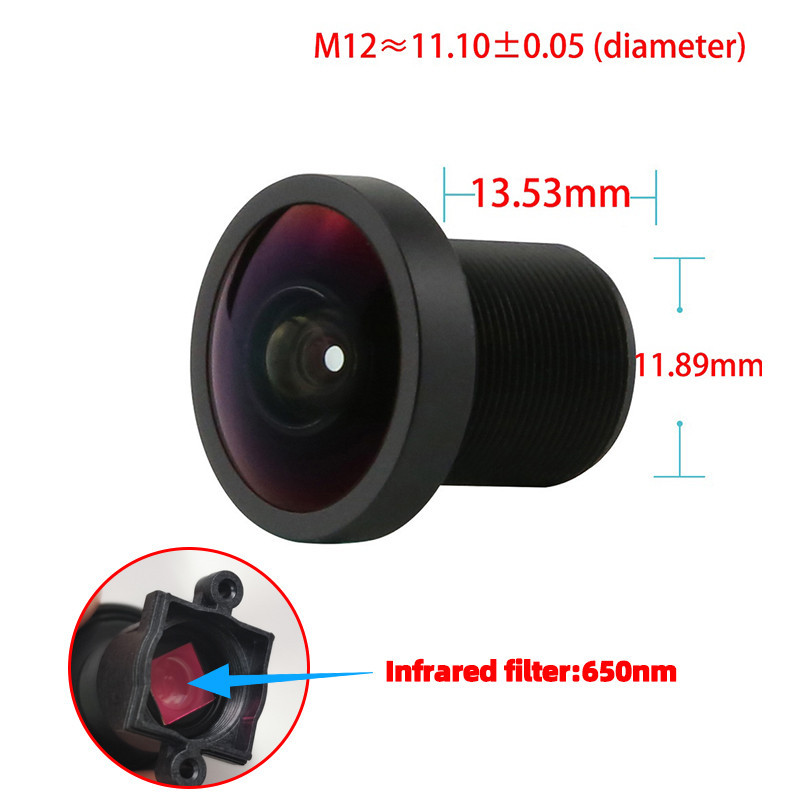 OV2710 M12 Replacement Lens Wide Angle Camera DV Lens For Gopro Hero 3 ...