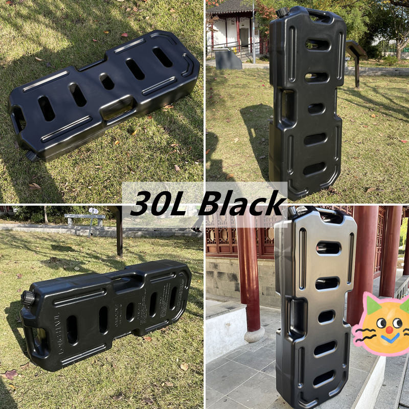 30L Liter Jerrycan Spare Fuel Barrel Gasoline Diesel Fuel Tank Can Pack ...