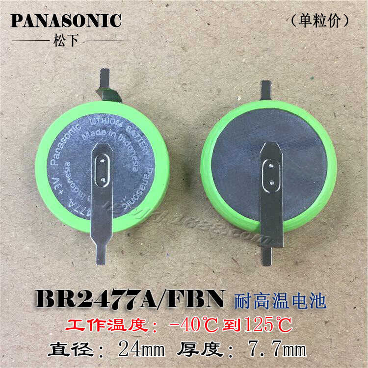 Original Panasonic Br2477a/Fbn 3V 1000Mah Negative 40 To 125 ° C High ...