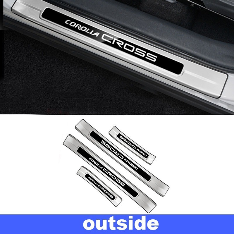 For Toyota Corolla Cross 2021 2022 2023 2024 Body kit Stainless steel ...