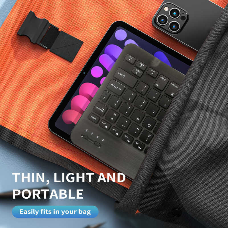 Wireless Aigo Bluetooth Rechargeable Black 10 Inch IOS Android Windows ...