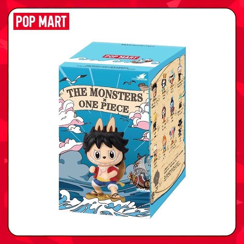 POP MART Labubu One Piece labubu One Piece Collaboration Series Blind ...