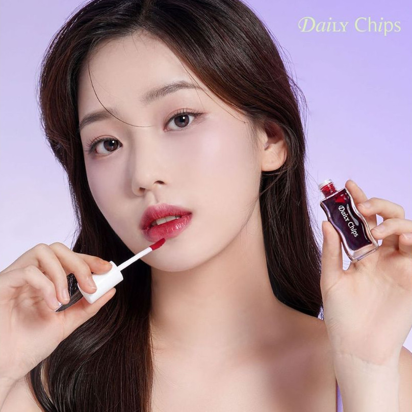 Lip Tint 10 Colors DAILY CHIPS Haru Water Tint Water-Based Formulations ...