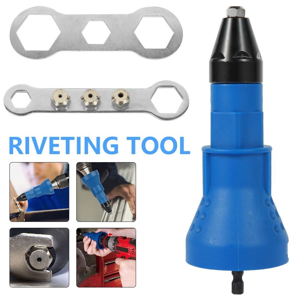 Electric rivet nut adapter riveting tool gun rivet stud adapter ...