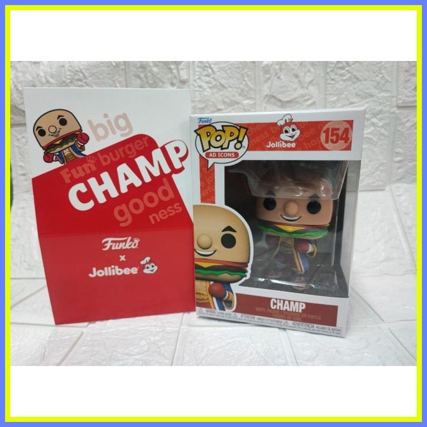 Jollibee Funko pop Champ | Shopee Philippines