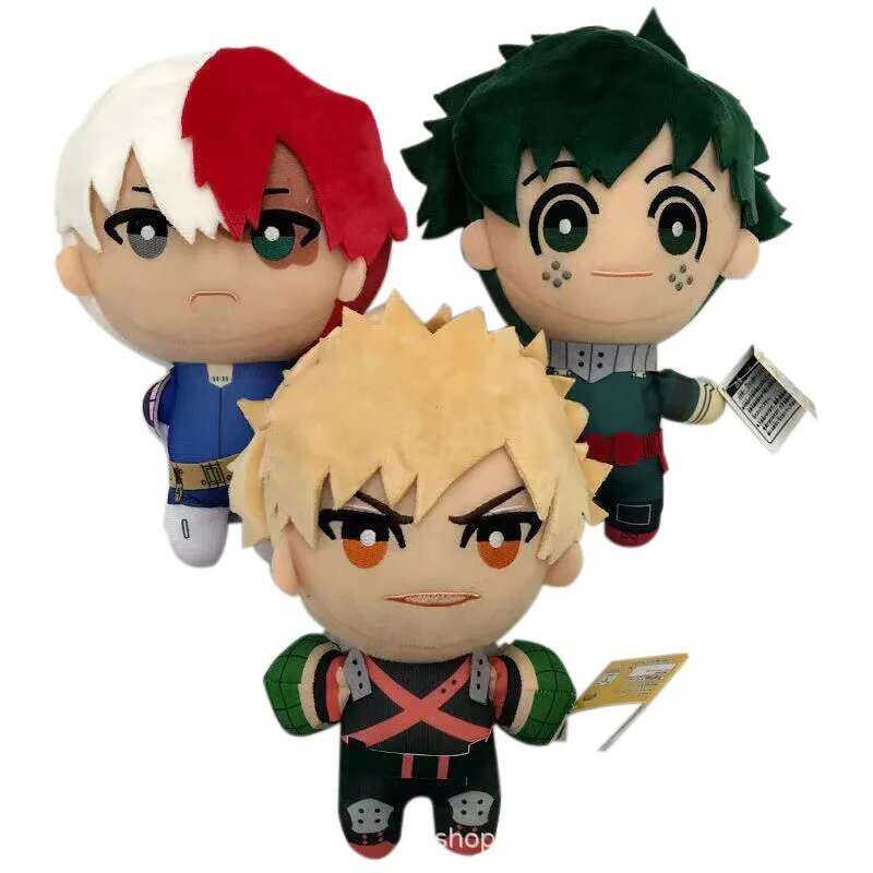 Anime Plush 20Cm Doll Toy Shoto Todoroki Izuku Midoriya Katsuki Bakugo ...