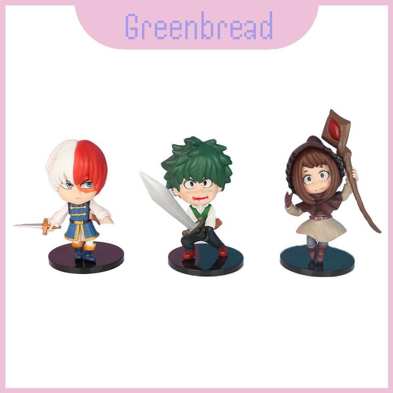 Hero Cute My Academia Mini Figures With Bakugo Deku And Collectors ...