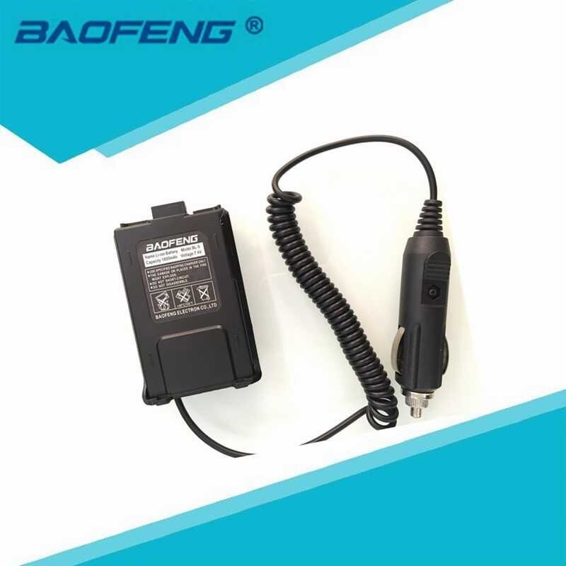2Pcs 12V BAOFENG Uv-5R Car Charger Battery Eliminator Adapter Para sa Portable Baofeng Radio UV ...