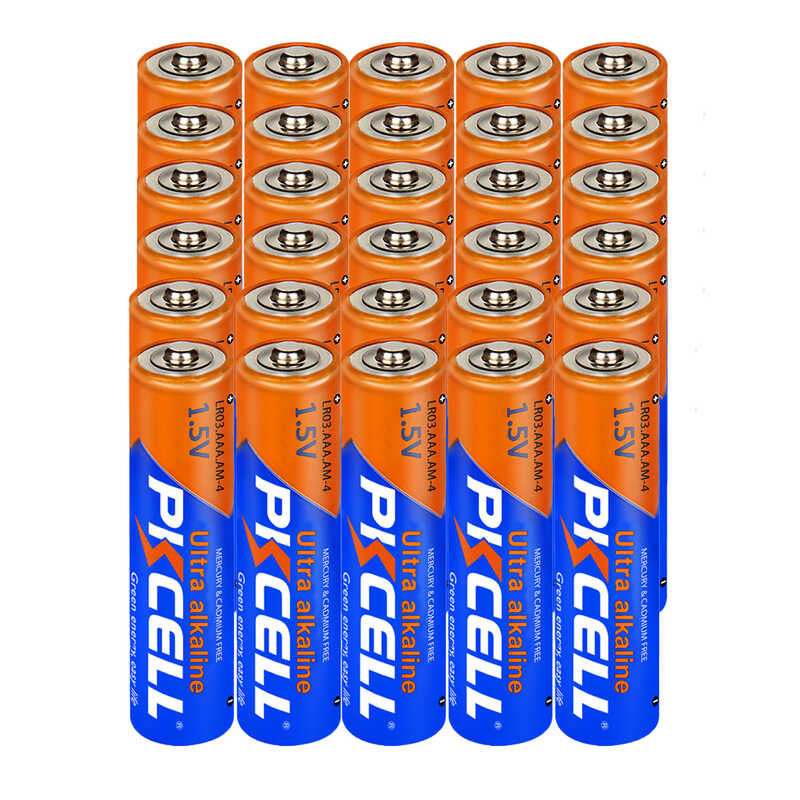 30Pc PKCELL AAA 1.5V High-Performance Alkaline Battery Lr03 E92 Am4 ...