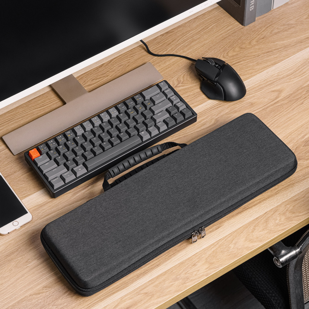 Geekria 65% Keyboard+Mouse Combo Case, Hard Shell Carrying Bag for 68 ...