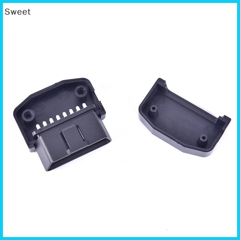 ۞ Sweet Universal OBD 16 Pin Male Cable Connector Plug Adapter ...