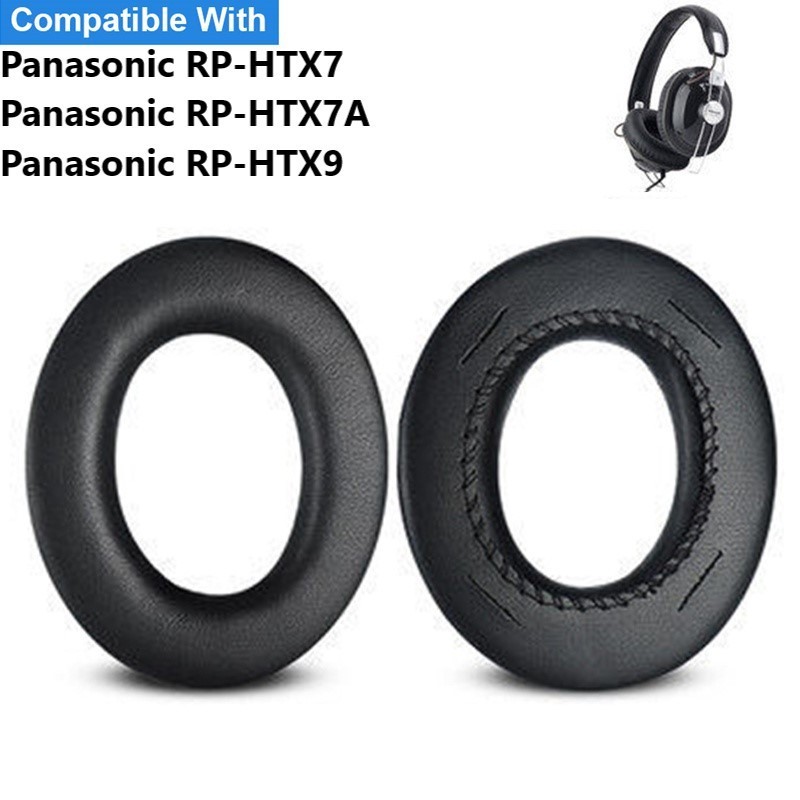 Replacement Headphone Ear Pad For Panasonic RP-HTX7 RP-HTX7A RP-HTX9 ...