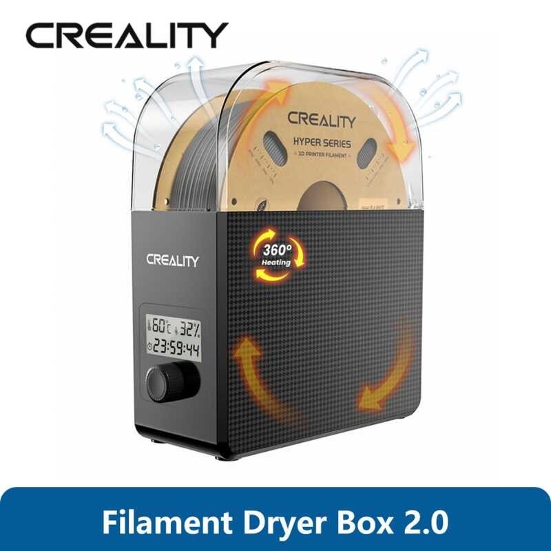 SK Creality Filament Dryer 2.0 Filament Dehydrator 3D Printer Spool ...