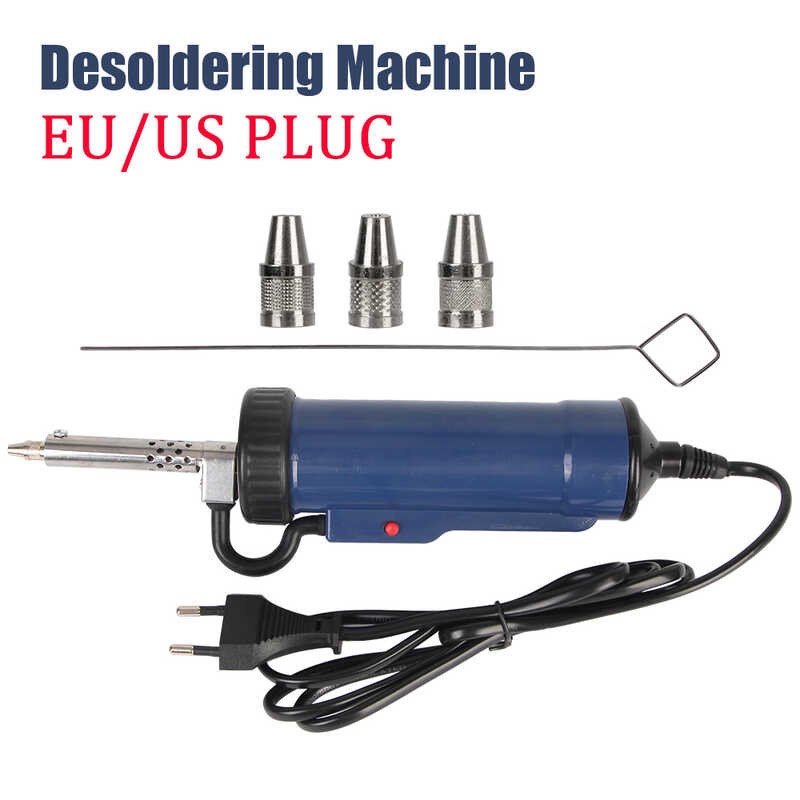 Automatic Solder Extractor With 3 Suction Nozzles, Portable Welding ...