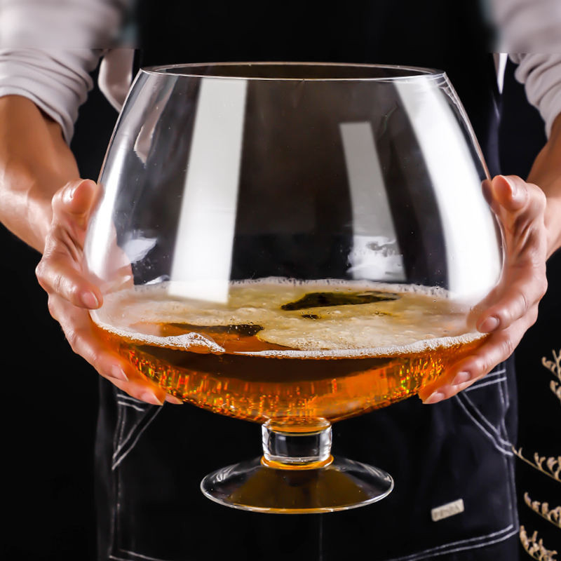 Beer glass /// Extra Large Beer Mug, Huge Extra Large Giant Wine Glass ...