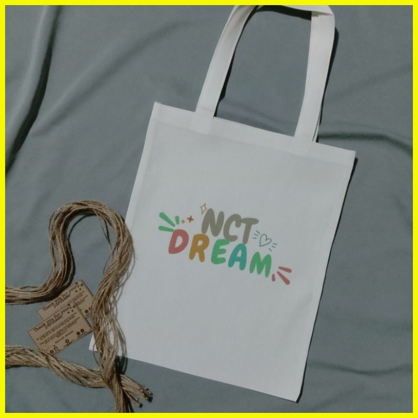 ∏ ☾ NCT DREAM Canvas Tote Bag ( KPOP INSPIRED BAGS ) | Shopee Philippines