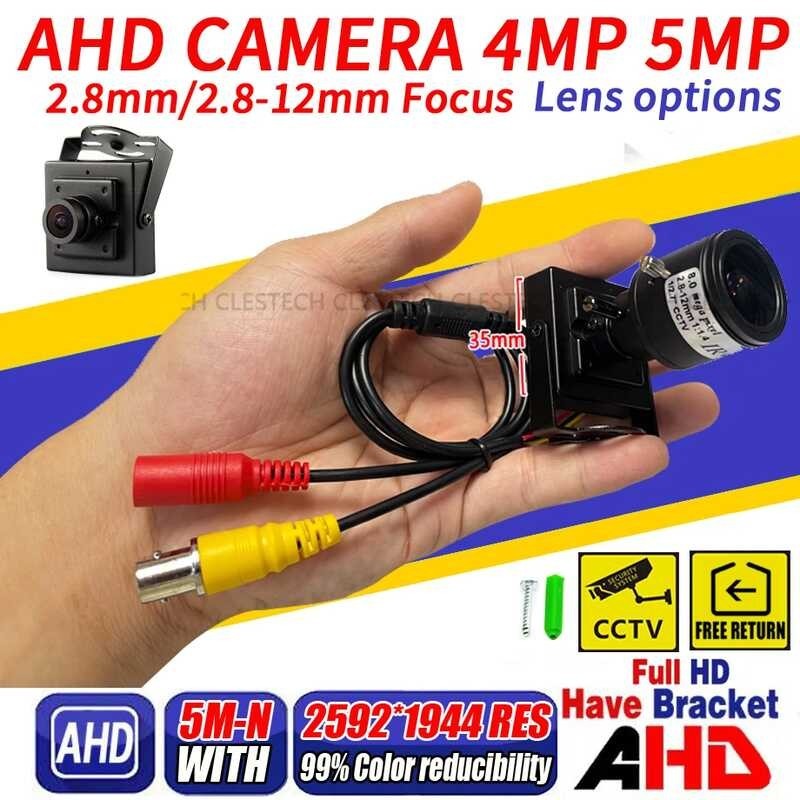 5M-N Super Small CCTV AHD Mini Camera Focus 5Mp 4Mp 1080P XVI 4In1 ...