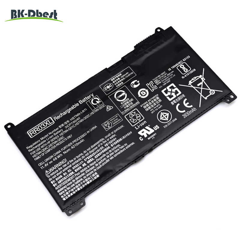 41 Bk-Dbest Rr03xl Laptop Battery FOR HP Probook 430 440 450 470 G4 G5 ...