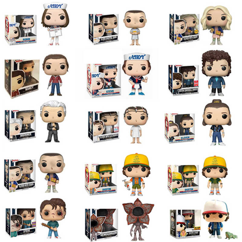 Funko Pop Eleven Na May Itlog Dart Steve Dustin Snowball Dance PVC ...