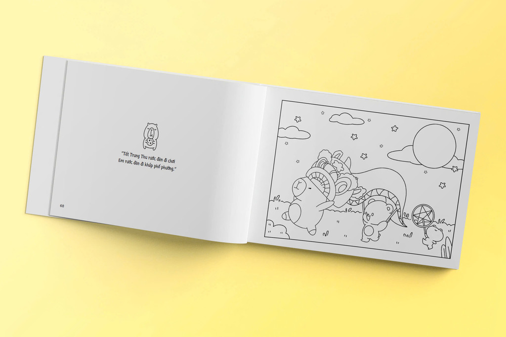 Book - Capybara Coloring - Return to Childhood with Capy | Shopee ...